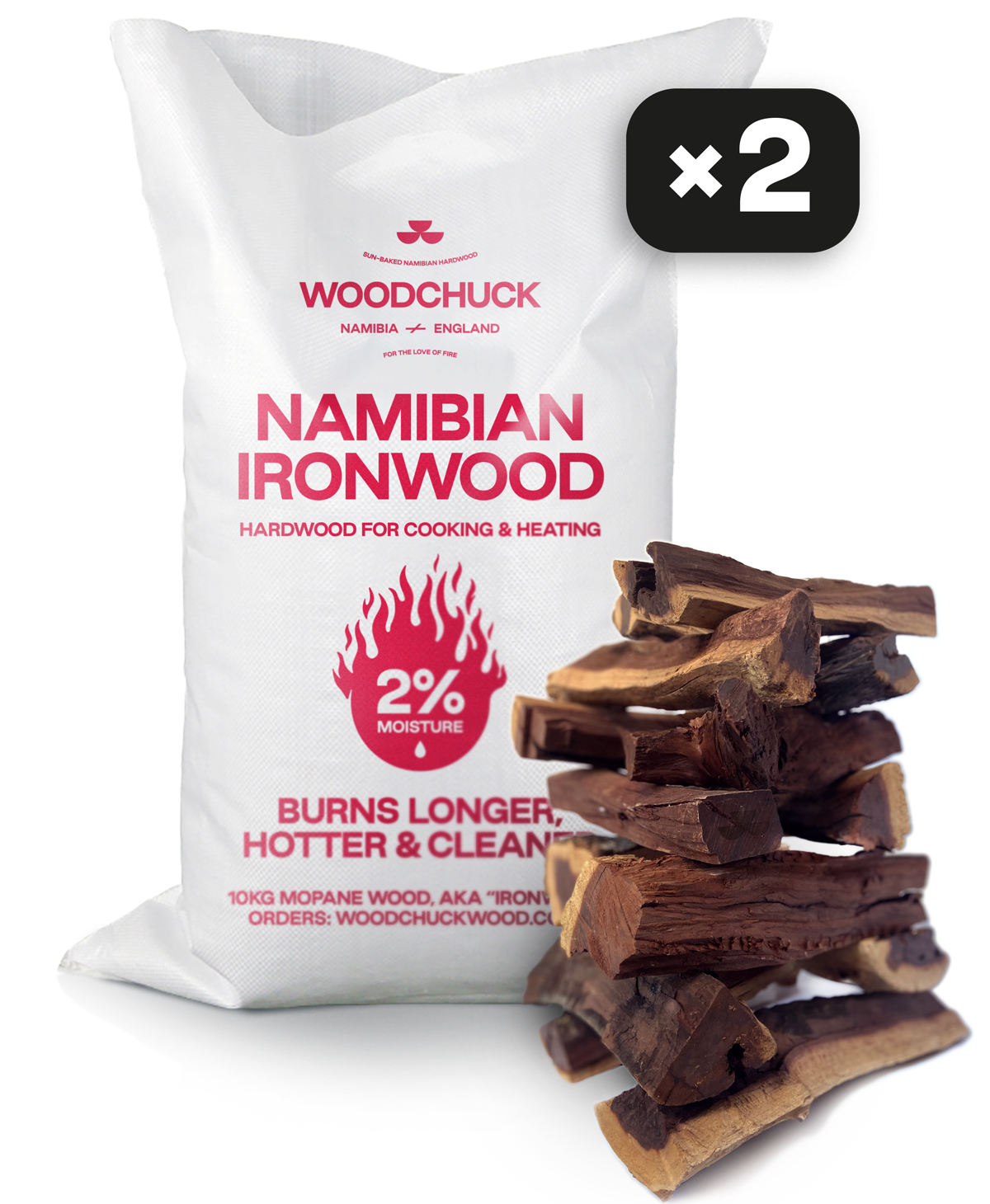 WOODCHUCK - Super dry Namibian hardwood, FREE UK-wide delivery ...